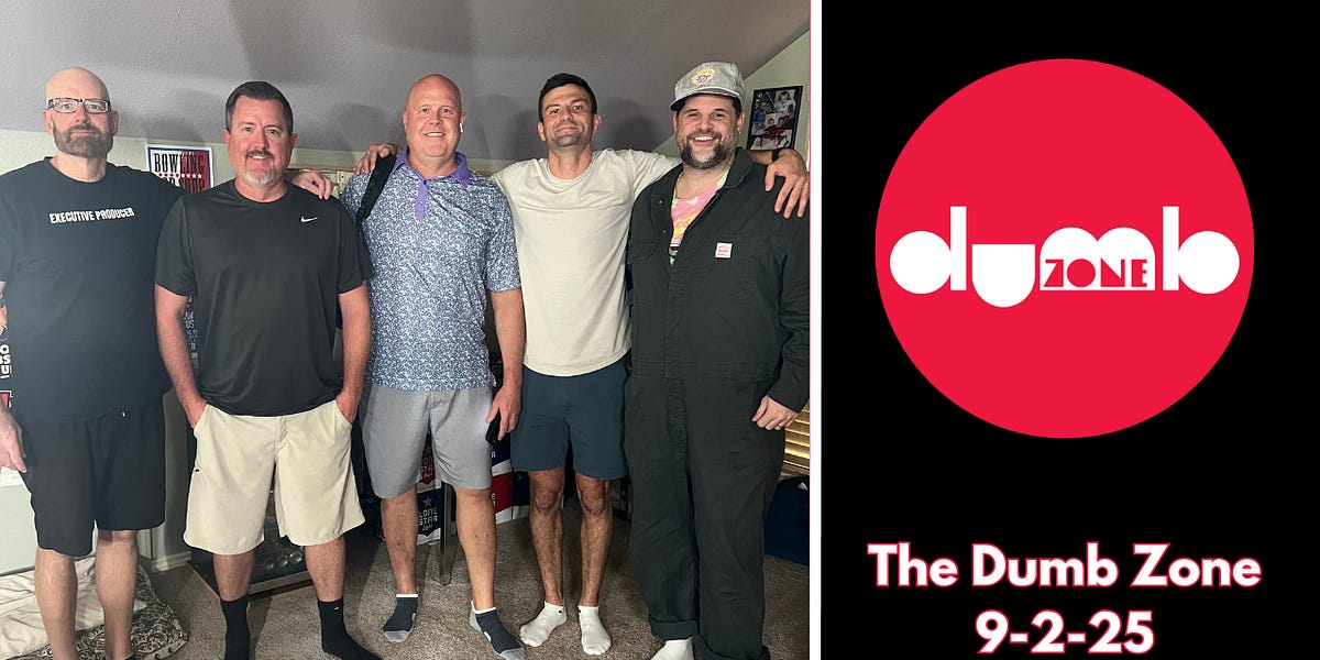 DZ 9-2-25 | The new Dumb Zone theme song and be nice to Kirk Herbstreit