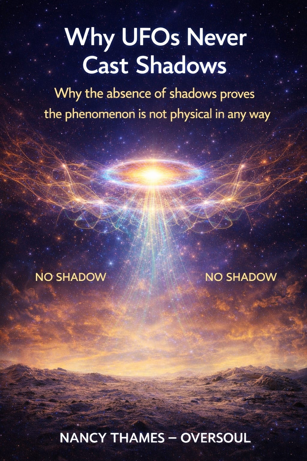 Why UFOs Never Cast Shadows - Nancy Thames