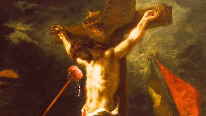 Why was Jesus given sour wine on a HYSSOP branch?