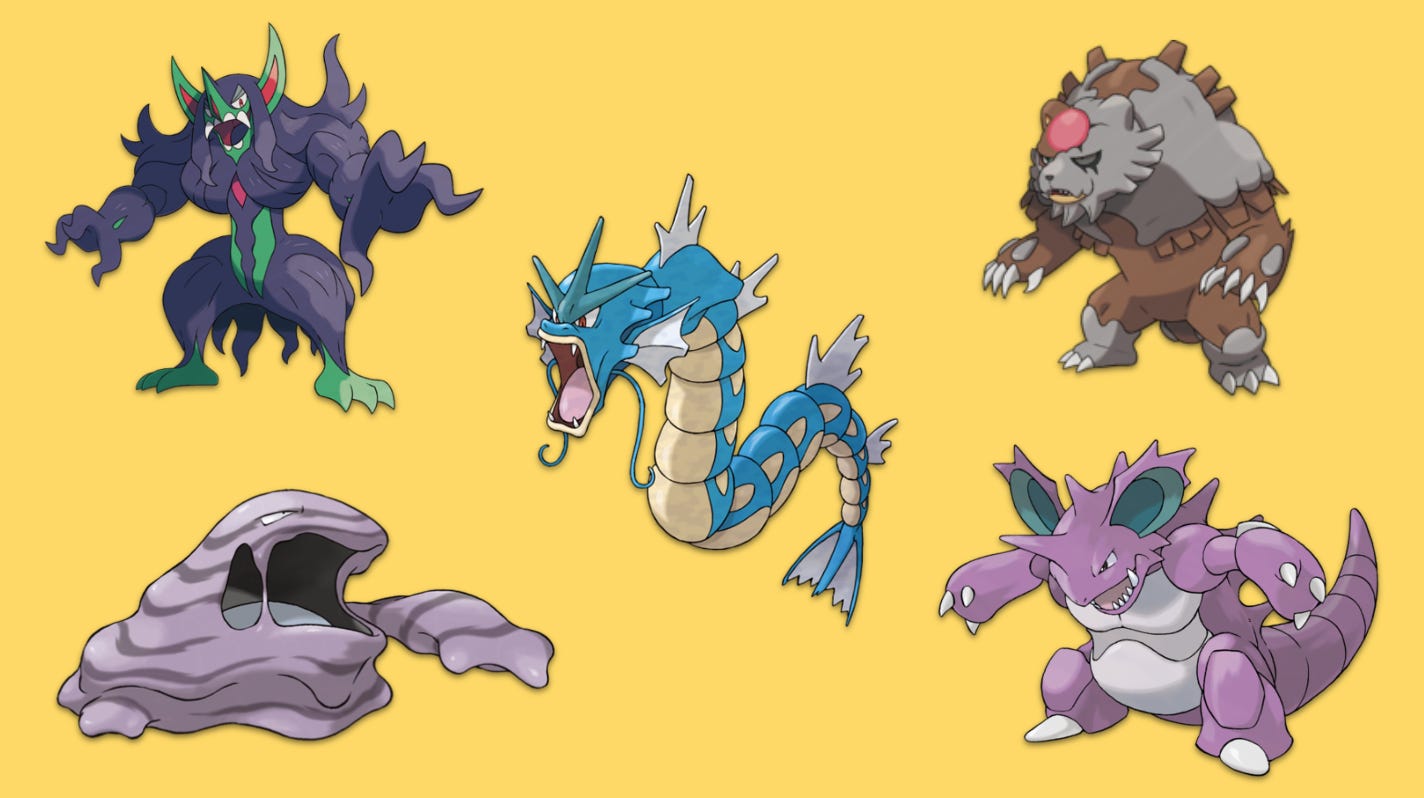 9 New Pokémon Types - by Nolen Borne - Pop Alchemy
