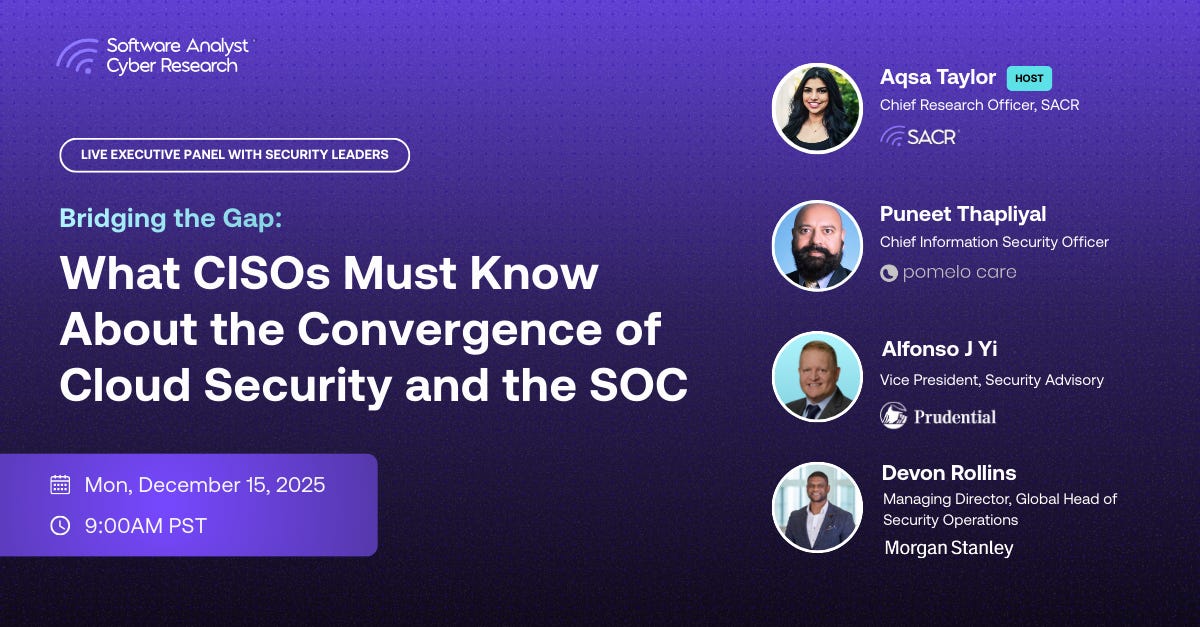 The Convergence of Cloud Security and the SOC Into 2026 - Software ...