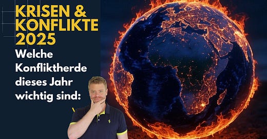 Krisen und Konflikte 2025 - by Torsten Heinrich