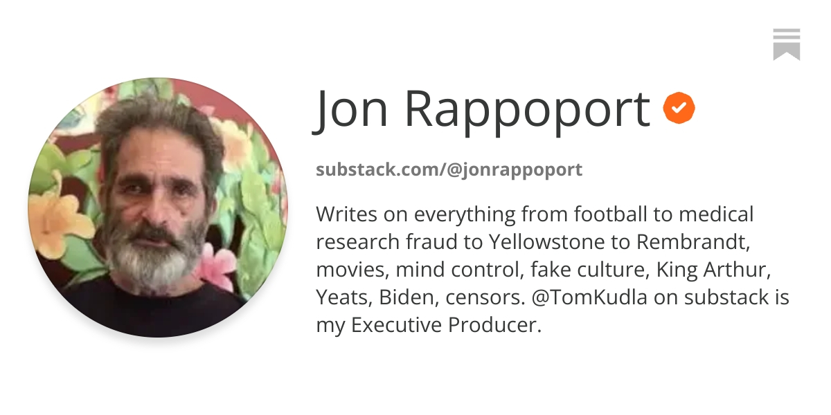 Jon Rappoport | Substack
