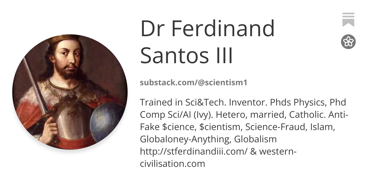 Dr Ferdinand Santos III | Substack