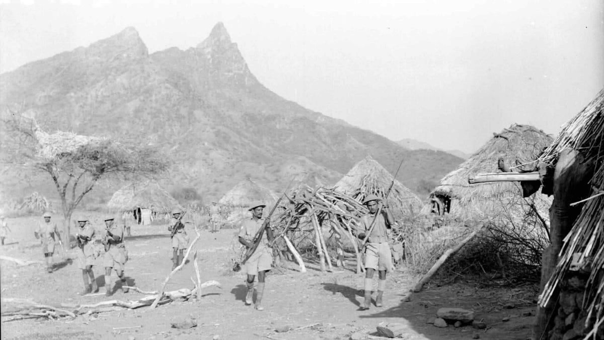 The 'British' attack in Abyssinia - by Martin Cherrett