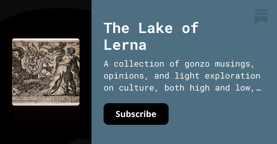 The Lake of Lerna | Yakubian Ape | Substack