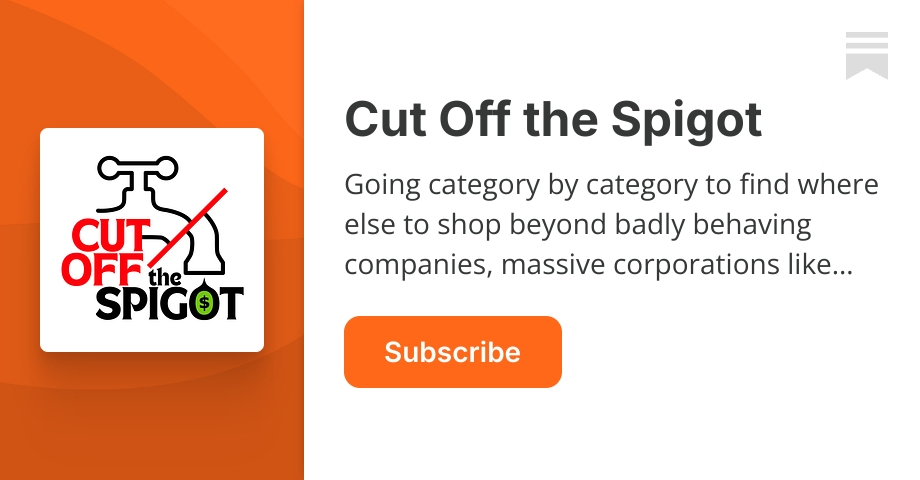 Cut Off the Spigot | Substack