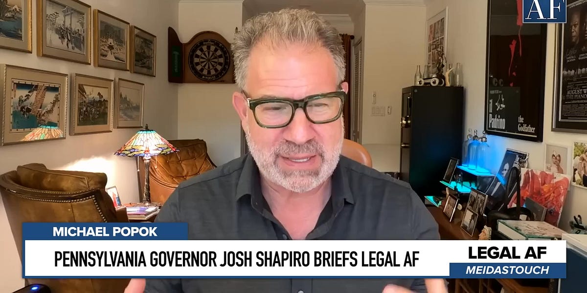 Pennsylvania Governor Josh Shapiro Joins Michael Popok