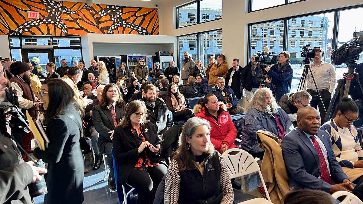 RIPTA celebrates opening of new Pawtucket-Central Falls Transit Center ...