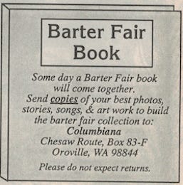 The Barter Faire History Book