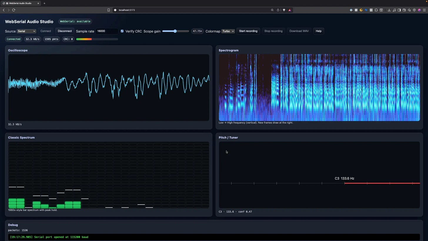 ESP32-S3 as a USB Audio Device - by Chris Greening