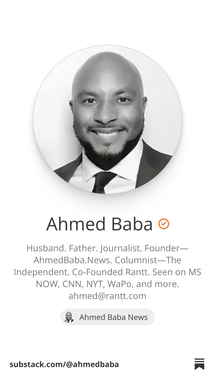 Ahmed Baba | Substack