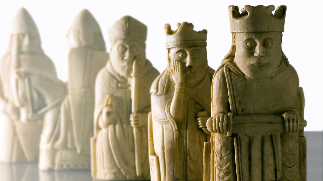 The Lewis Chessmen and why we play the game - by Ryan