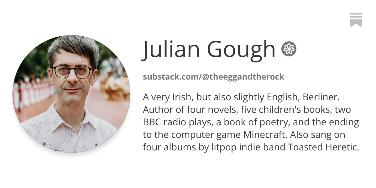 Julian Gough | Substack