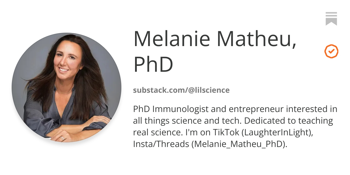 Melanie Matheu, PhD | Substack