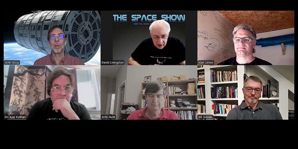 A Space Show OPEN LINES Discussion covering multiple timely topics.