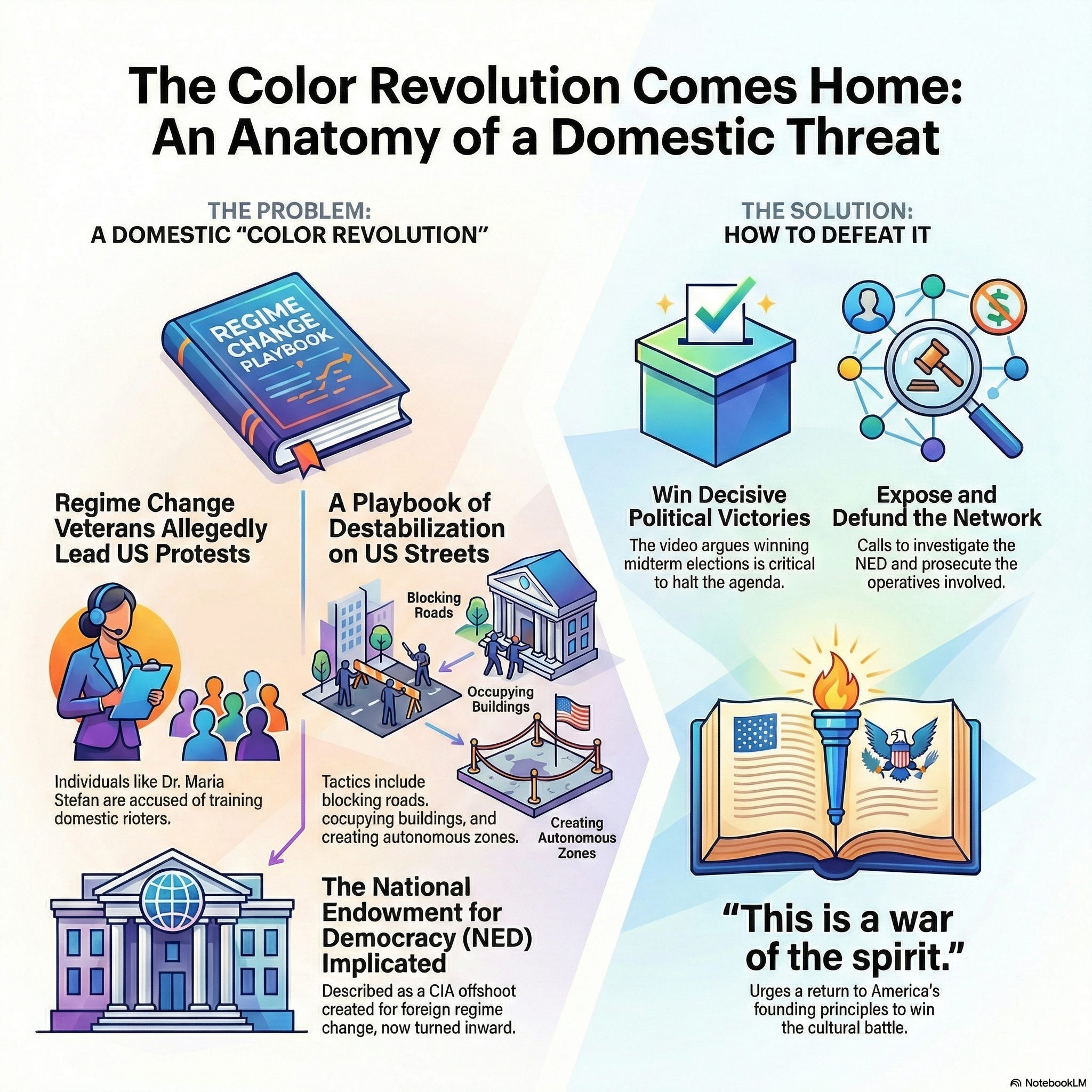 Shocking EVIDENCE of a CIA ‘Color Revolution’ on American Soil