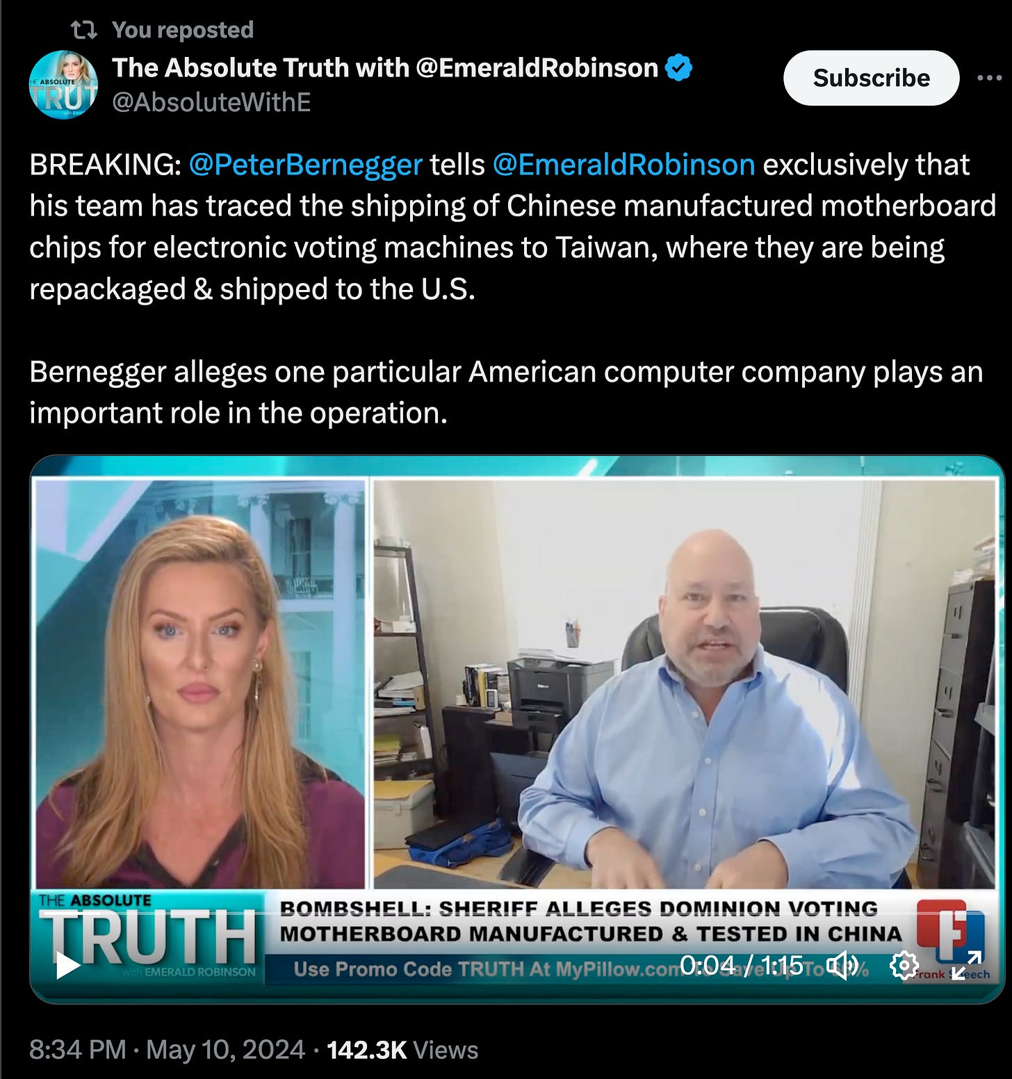Exclusive: America's Voting Machines Are Made & Tested In China