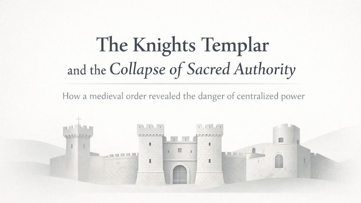 The Knights Templar and the Collapse of Sacred Authority