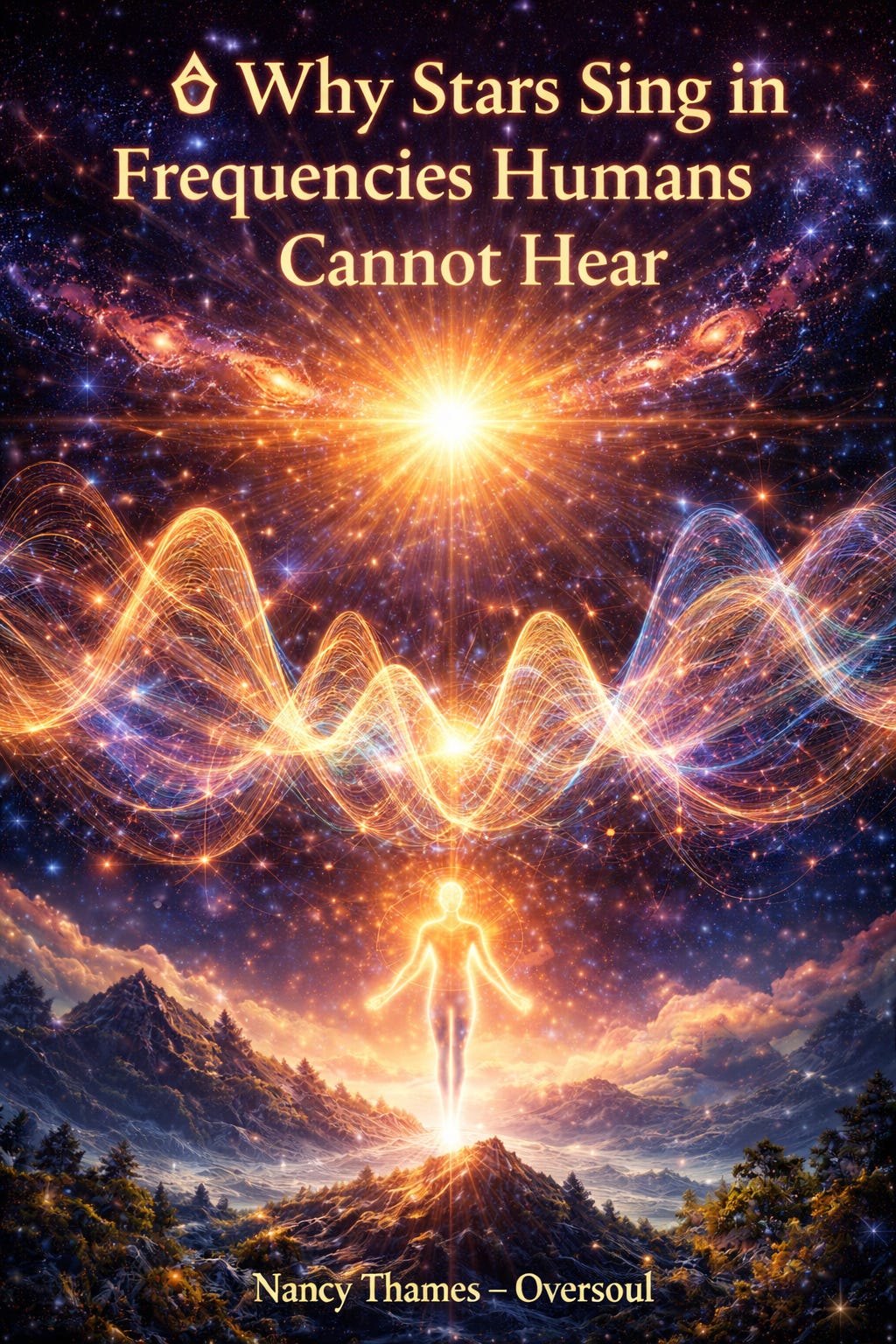 Why Stars Sing in Frequencies Humans Cannot Hear