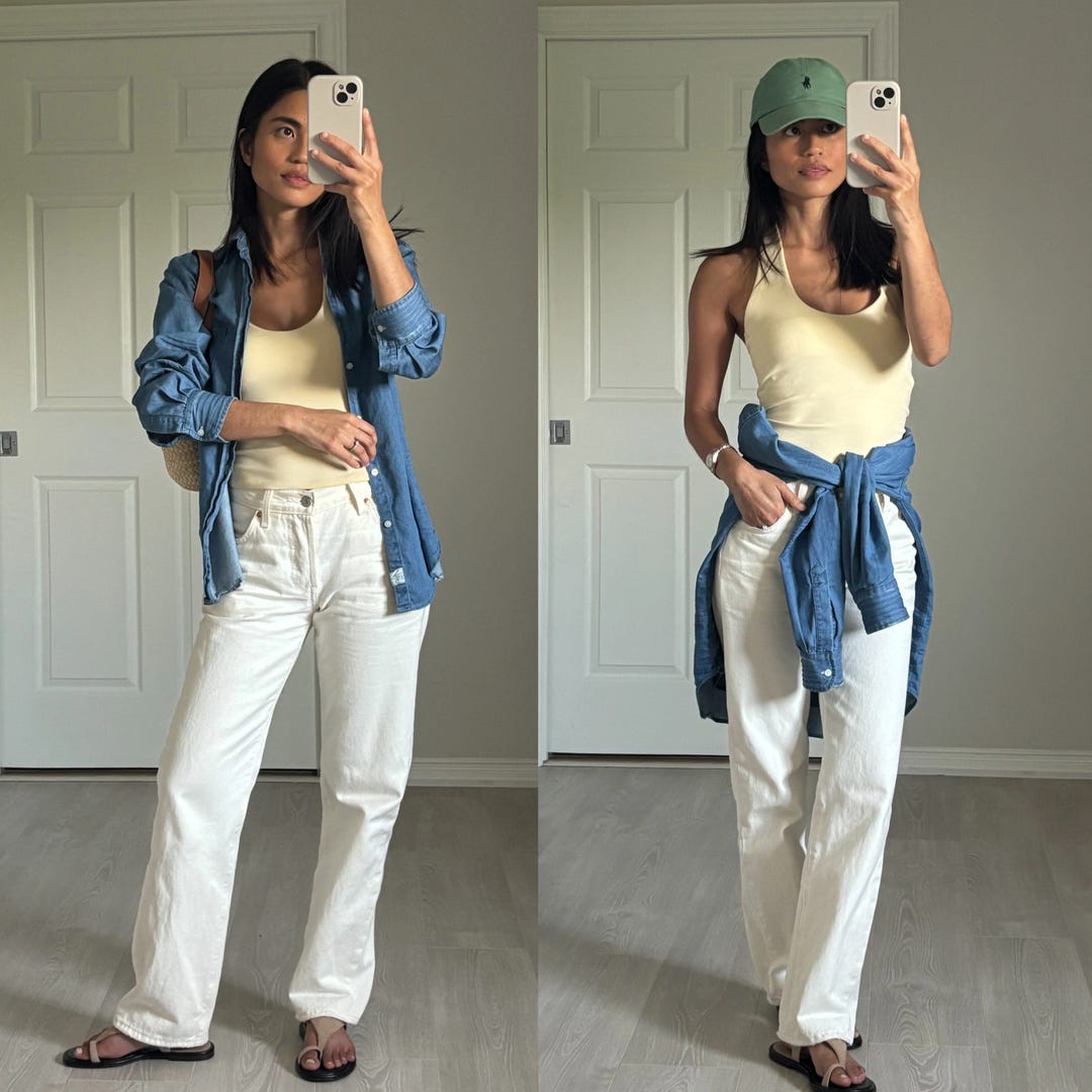 White jeans, 18 outfits - Essential Reads