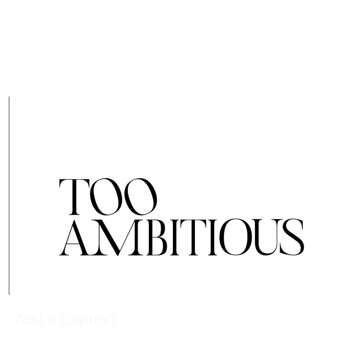 Stefanie at TOO AMBITIOUS | Substack