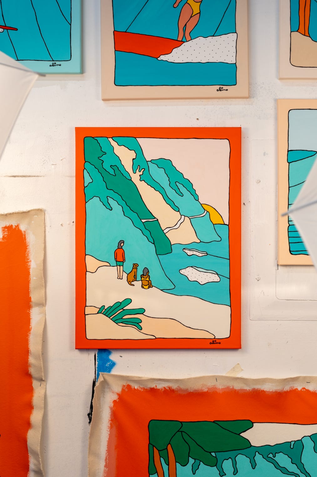 Alimo Studio Notes #36 [ Photoshoot Week + Greenroom Gallery Prep]