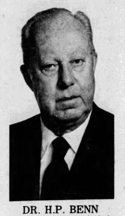 Dr. Herbert Putnam Benn: The Foundation Builder