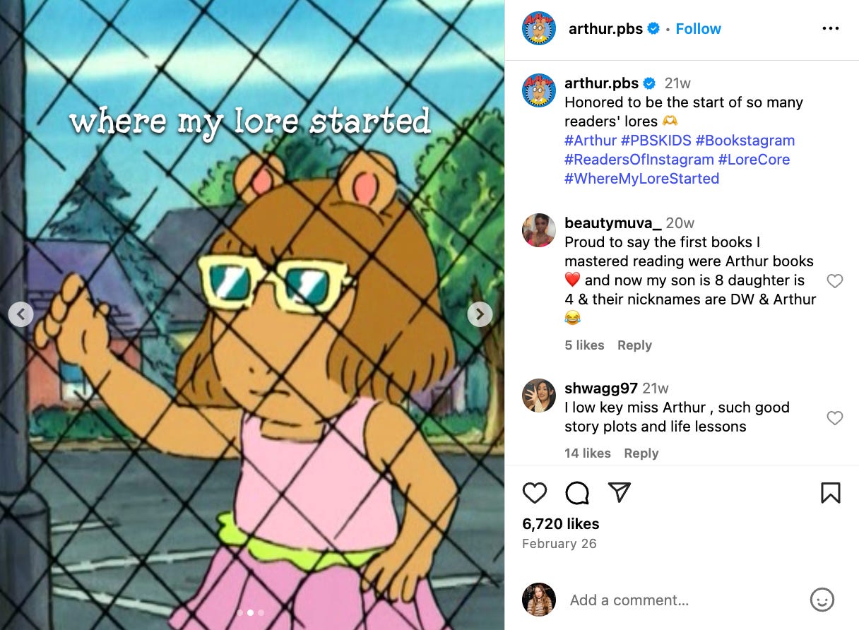 Why Arthur finally posted the fist meme - by Rachel Karten