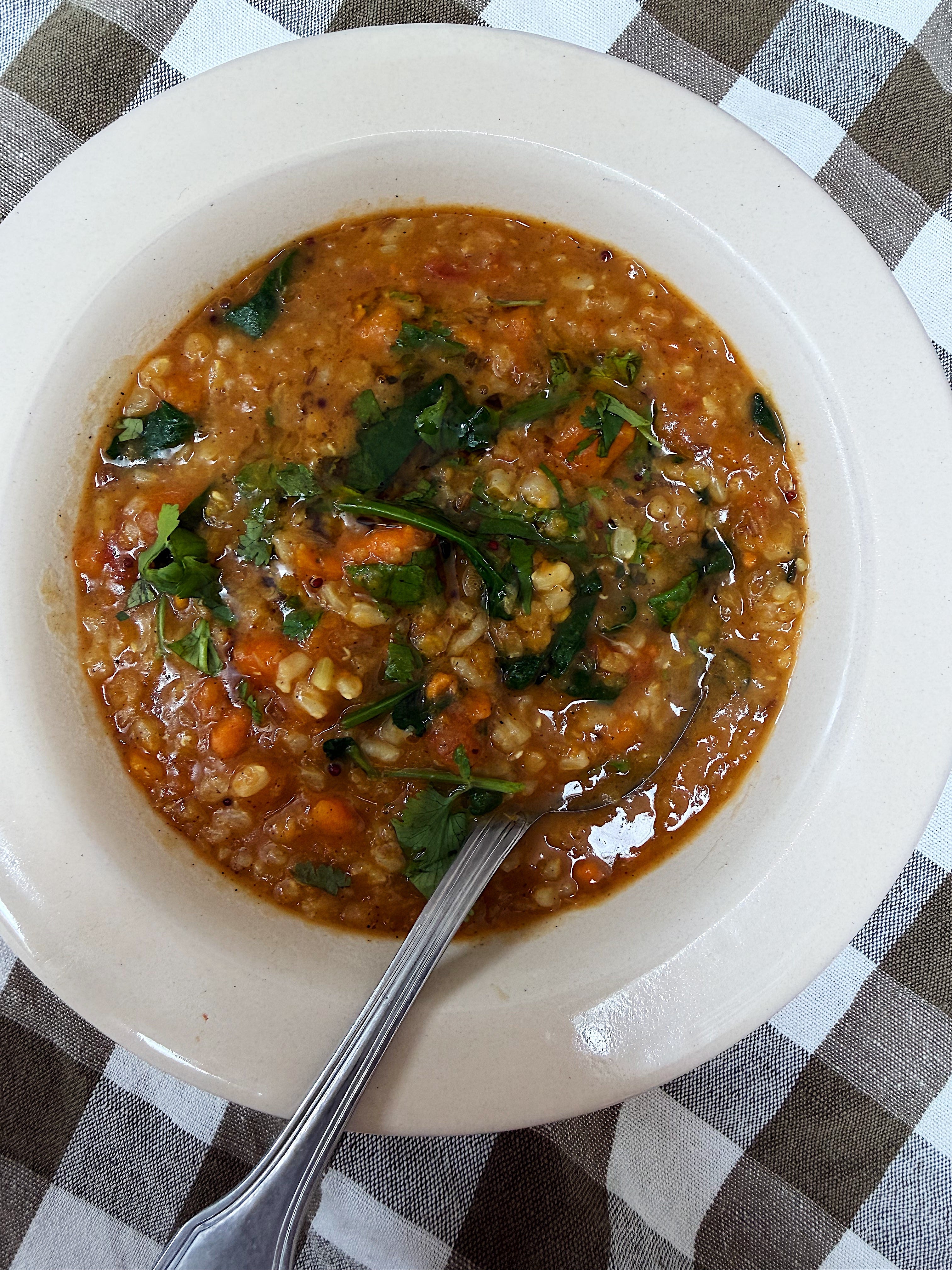 Brown rice Kitchari - by Julia Busuttil Nishimura