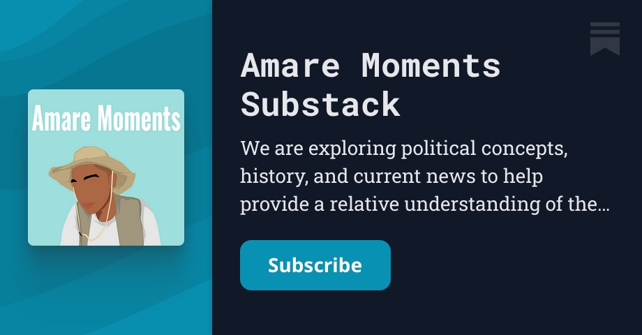 Amare Moments Substack | Amare Woods | Substack