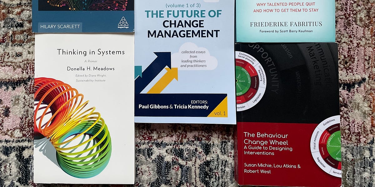 The Ultimate List of Books for Behavior Change and Design