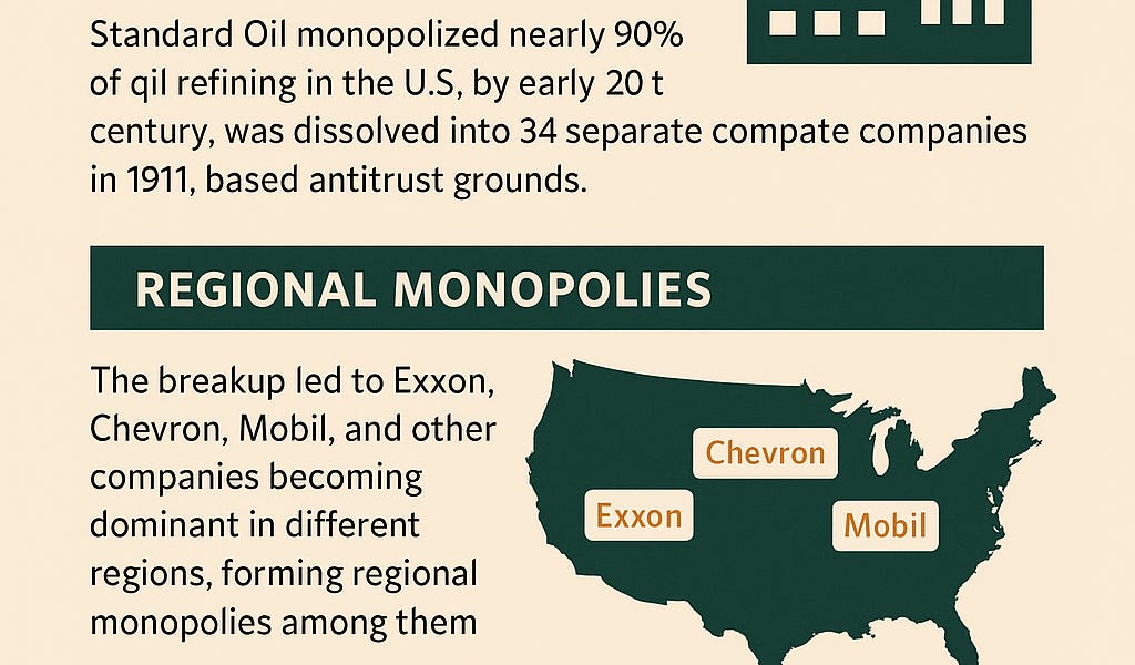 The Dissolution of the Standard Oil Monopoly: Regional Monopolies and ...