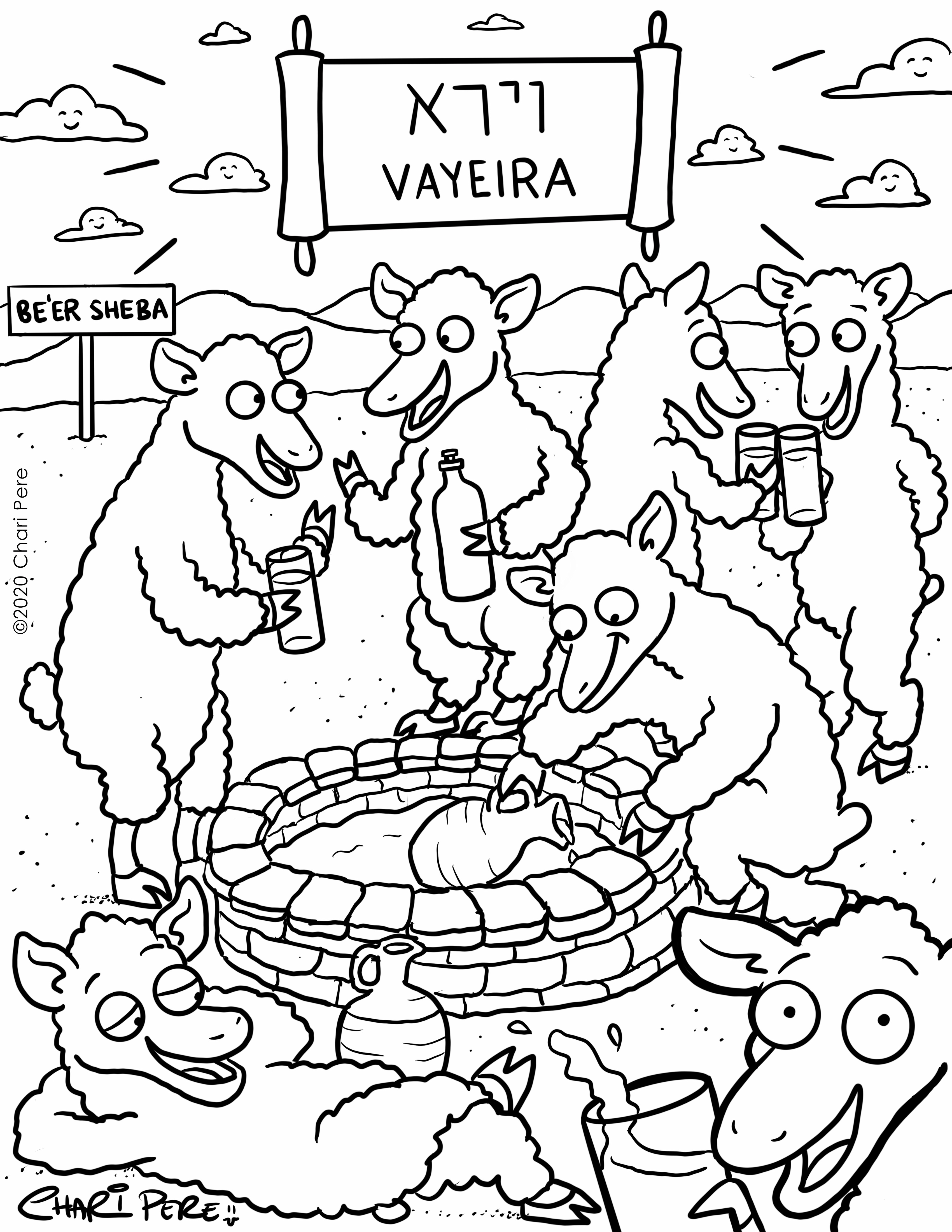 Parshas Vayeshev Coloring Pages [2025]