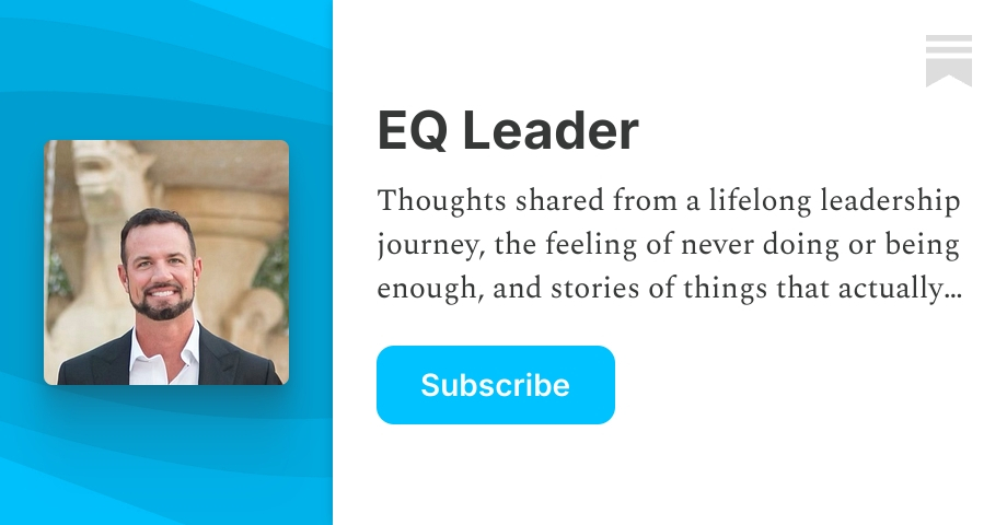 EQ Leader | Greg Murray | Substack
