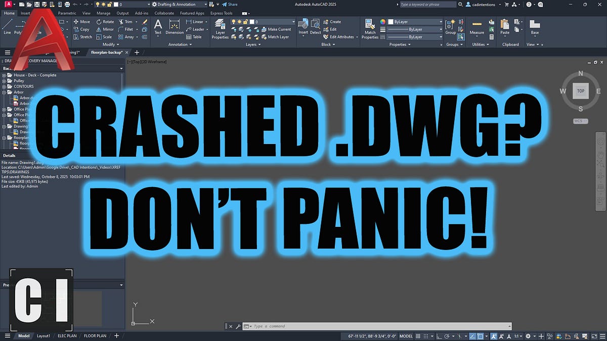 AutoCAD Crashed? Here’s Exactly What To Do Next