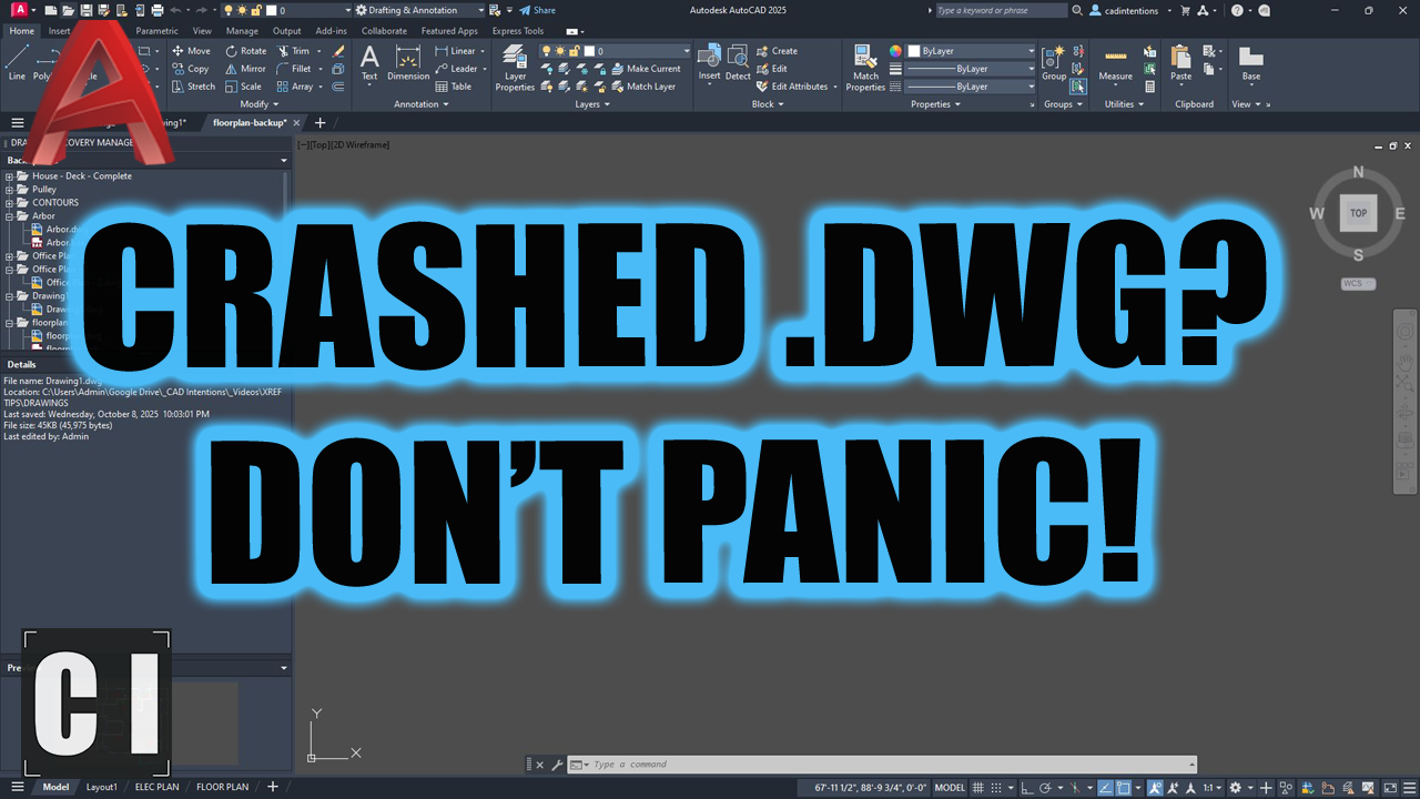 AutoCAD Crashed? Here’s Exactly What To Do Next