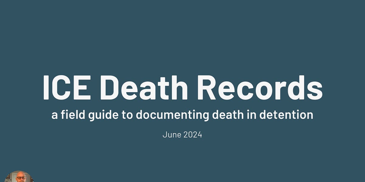 A Field Guide to Documenting Deaths in Detention