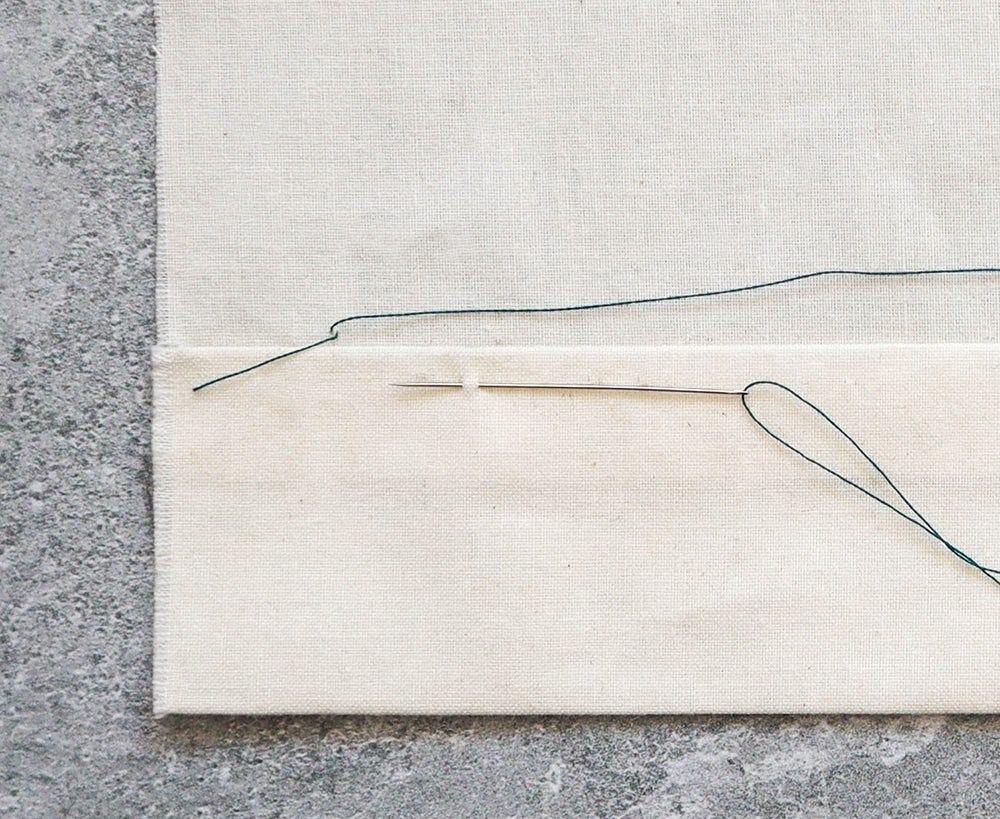 How To Sew a Catch Stitch - by Jen Beeman