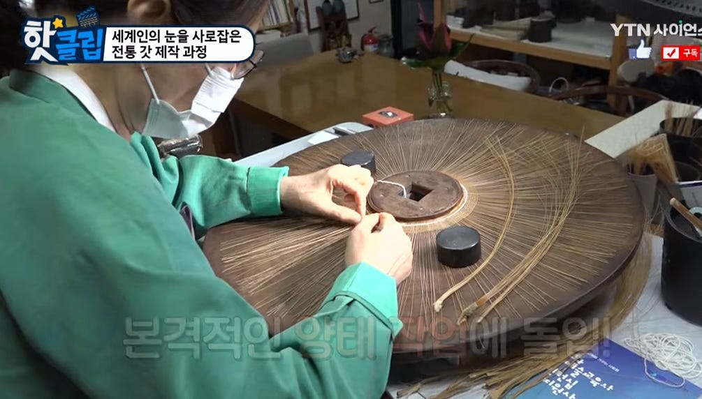 Korean Traditional Headpiece: 갓 (gaht) - by LA Seoulite