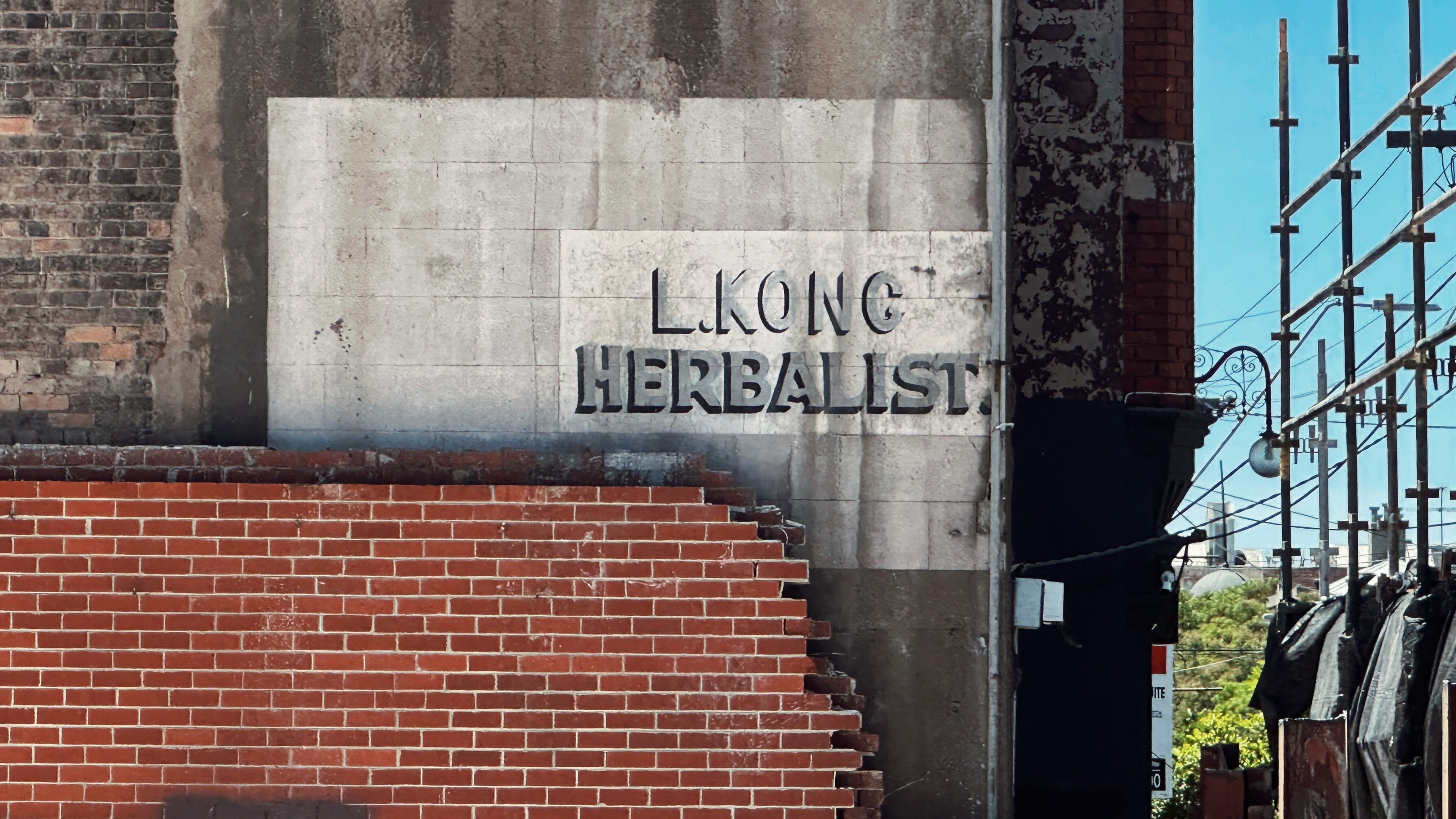 L. KONG, HERBALIST - Melbourne Ghost Signs