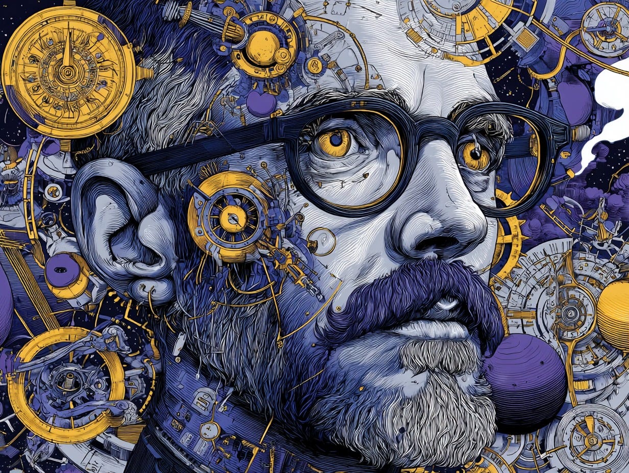 #922 Metaphorical Layering Portraiture - AI Art Daily