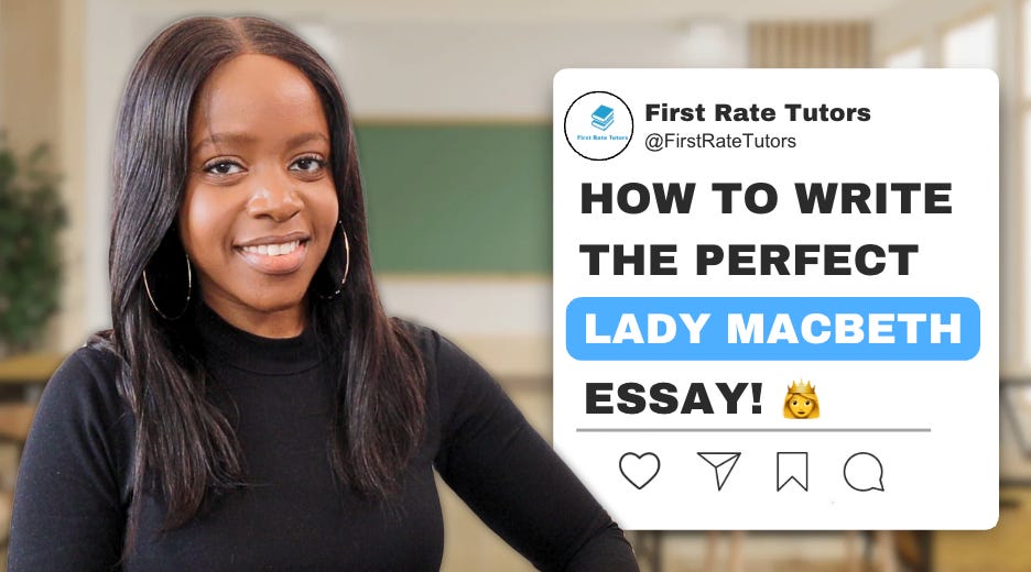 How To Write The Perfect GCSE Essay On LADY MACBETH! 👸