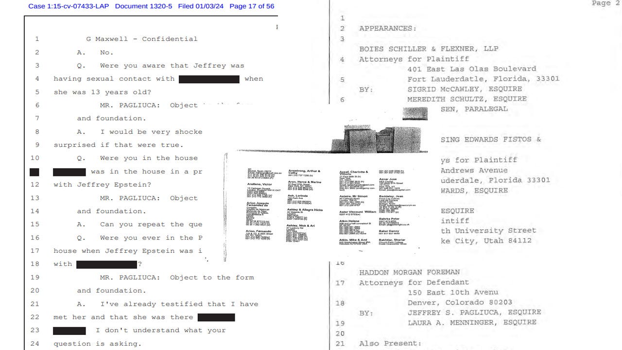 Full Epstein Client List and Unredacted Black Book Available | American ...