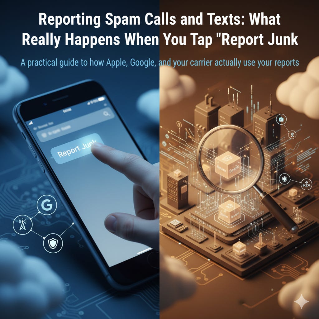 Reporting Spam Calls and Texts: What Really Happens When You Tap ...