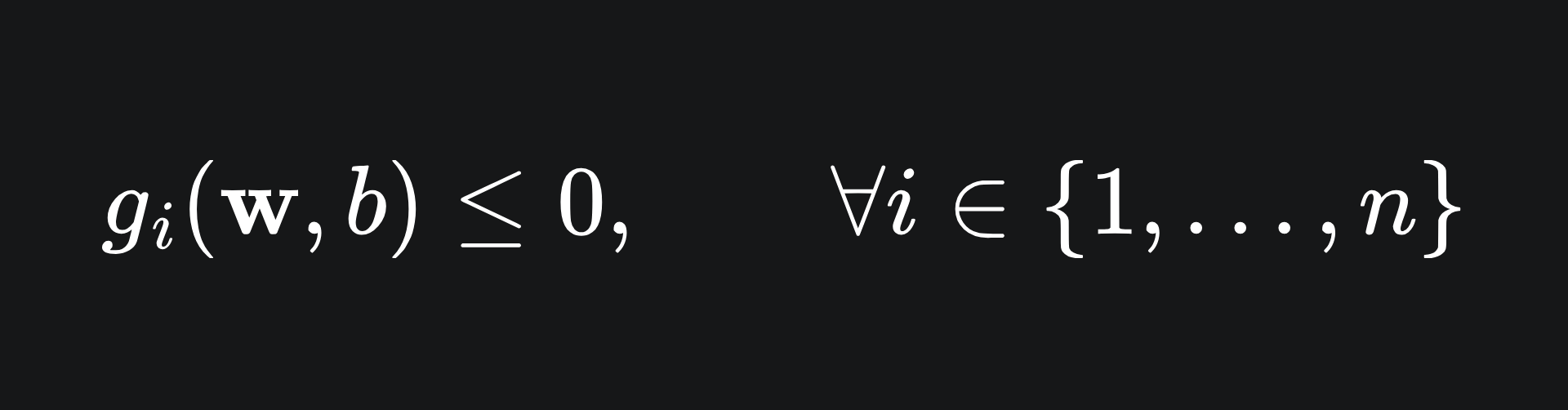 Optimising the Support Vector Machine using Lagrange multipliers (step ...