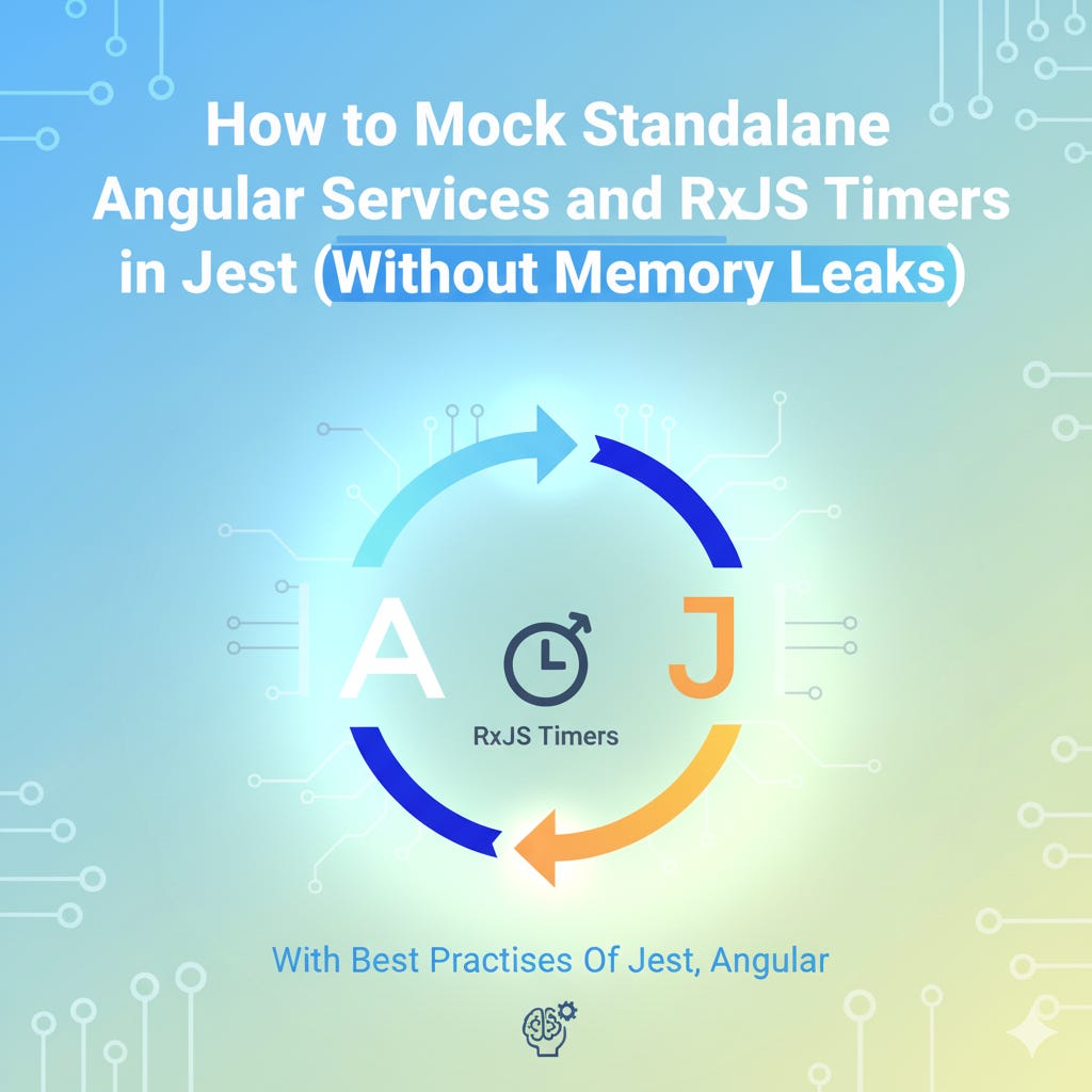 How to Mock Standalone Angular Services and RxJS Timers in Jest (Without Memory Leaks) With Best ...