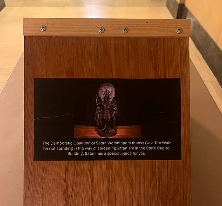 “Satan Has a Special Place for You”: Capitol Plaque and Display Raise ...