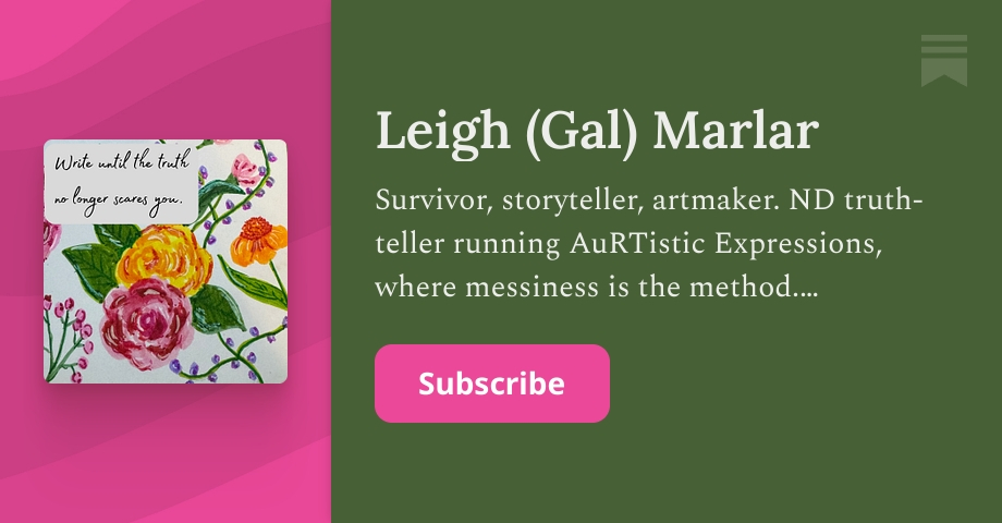 Leigh (Gal) Marlar | Substack