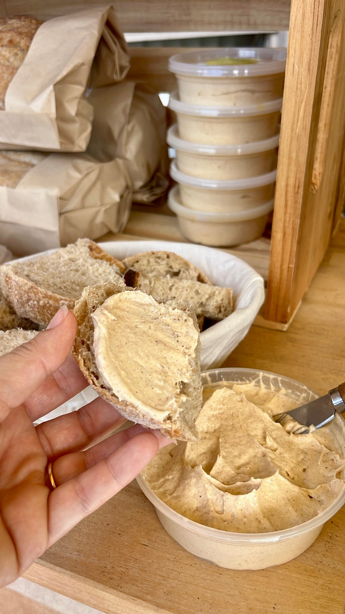 Whipped Cinnamon Honey Butter! - Living Bread